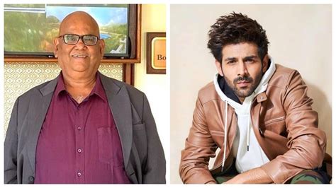 kartik aaryan shares unseen picture of satish kaushik say a great