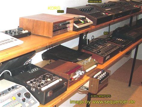 Korg Minipops Drummachine Module Simple Sequencer