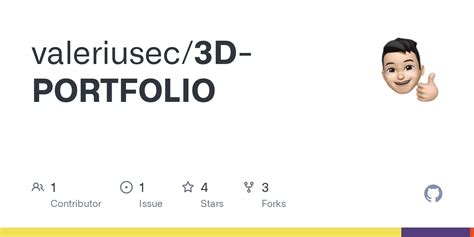 Github Valeriusec3d Portfolio