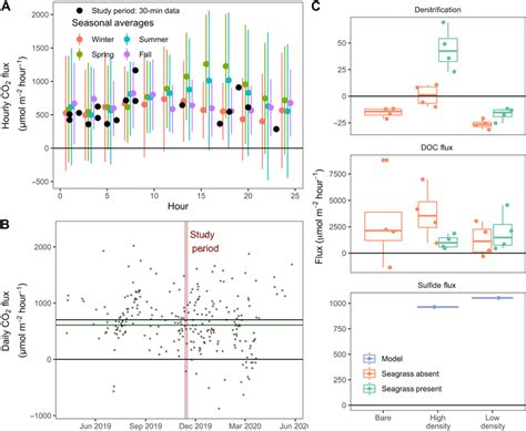 Summary Of Measured Air Water And Sediment Water Fluxes A Diel Trend Download Scientific