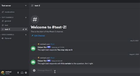 Github Michael Perdue Discord Helper Bot This Is The Github Repo For