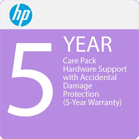 HP Care Pack Hardware Support With Accidental Damage U76JLE B H