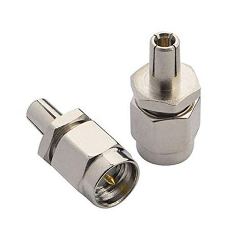 SMA-Male Jack to TS9-Male Jack Coaxial Adapter