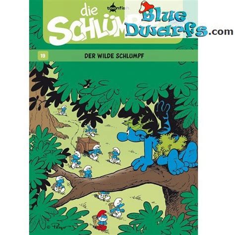 Smurf Comic Book Die Schlümpfe 19 Der Wilde Schlumpf German Language 9783868699739