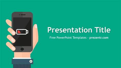 Free Battery Life PowerPoint Template Prezentr PPT Templates