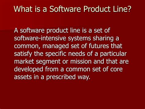 Ppt Software Product Lines Powerpoint Presentation Free Download