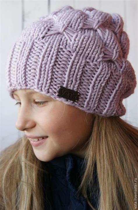 Вязаная шапочка Soft в интернет магазине на Ярмарке Мастеров Самара доставка по России