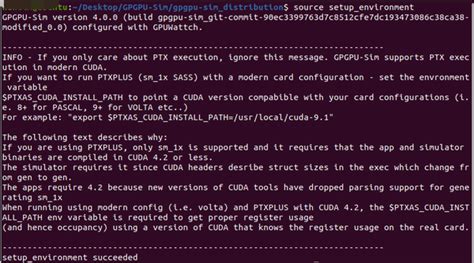 ubuntu 20 04 下安装运行 gpgpu sim weiming hu