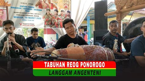 FULL BASS GLER LANGGAM ANGENTENI TABUHAN REOG FEBRI KENDANG YouTube