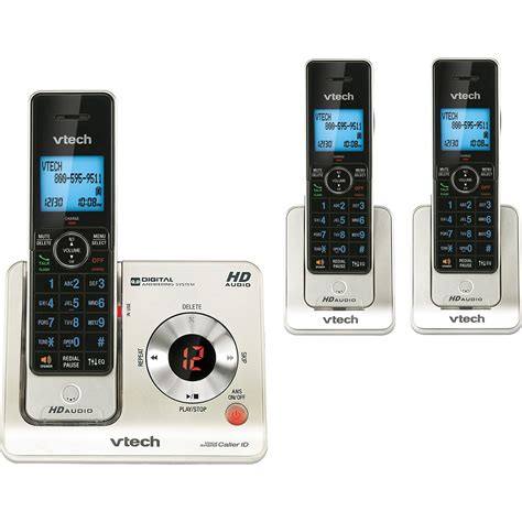 Vtech Ls6425 3 Dect 6 0 3 Handset Cordless Phone