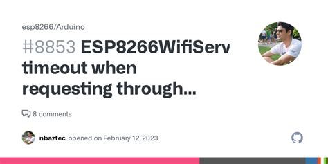Esp8266wifiserver Timeout When Requesting Through External Ip · Issue