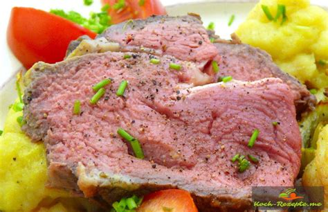 Roastbeef Vom Angus Rind Klassisches Koch Rezept