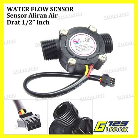 Promo Yf S201 Water Level Flow Sensor Meter Aliran Air Hall 1 2 1 30l Min Diskon 23 Di Seller