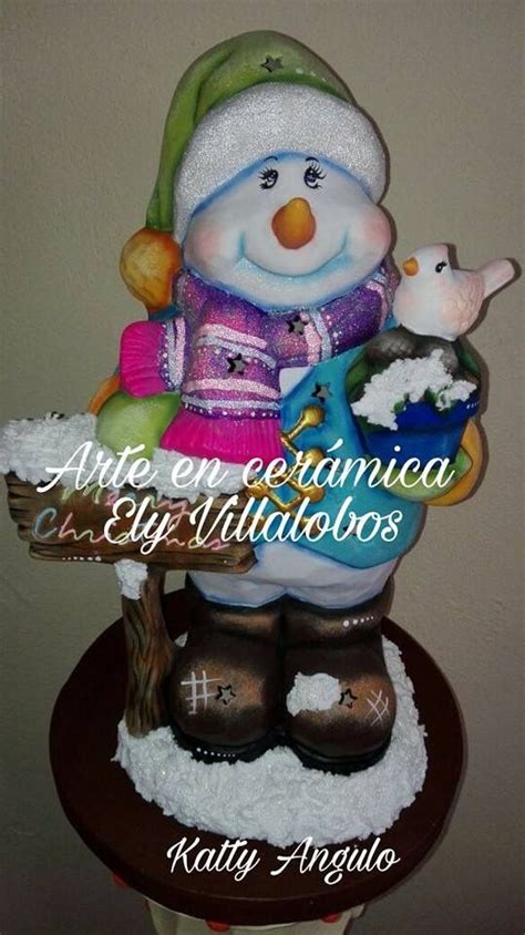 Pin de Edith Carrasco en Navidad Cerámica pintada Cerámica técnica