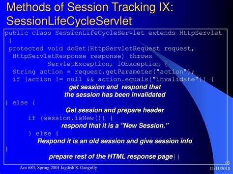 java servlets ii session tracking ppt download
