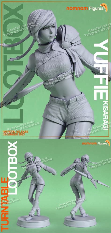 Yuffie Final Fantasy Free High Quality Models