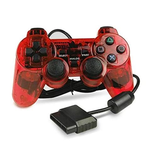 유선 컨트롤러 게임 패드 소니 Ps2 용 Playstation2 듀얼 쇼크 콘솔 비디오 게임 조이스틱 게임 패드 롱 케이블 조이