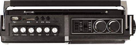 This Retro Style Cassette Player Also Plays Music Via Usb And Sd Card
