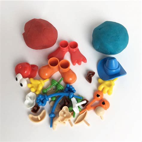 Mr Squishy Head Activity Bag Squishy Dough