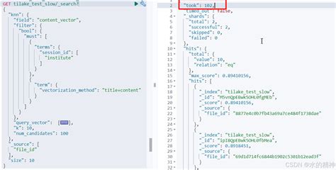 Elasticsearch向量检索（knn）千万级耗时长问题分析与优化方案es Knn Csdn博客