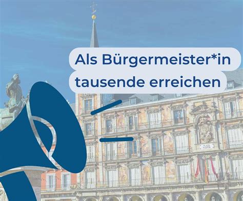 Tausende BürgerInnen erreichen Bürgermeister auf Social Media