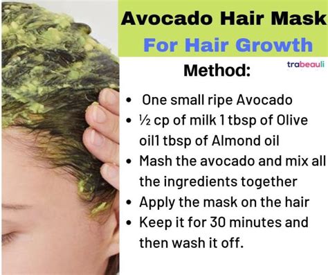 15 Diy Homemade Masks For Hair Growth And Repair Trabeauli Hair
