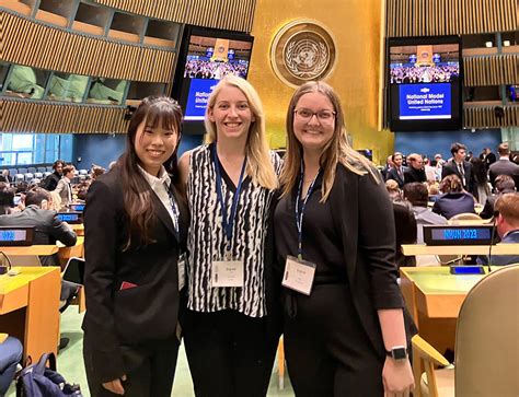 Model United Nations Program Connects Unk Students With People Places