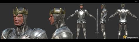 Rigged Kinger Free 3d Models Download Free3d