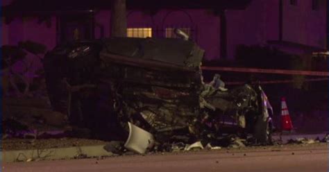 Deadly Crash Scene In Colorado Springs Neighborhood Overnight