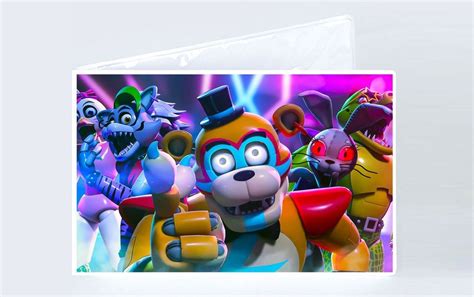 Обложка на зачетную книжку 5 Ночей с Фредди Five Nights At Freddys