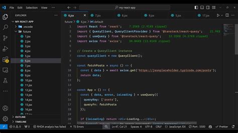 React Js React Query Example To Fetch Data Async Cache It From