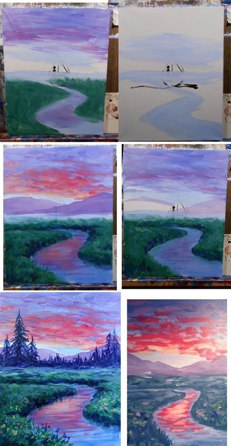 100 acrylic painting ideas to fill your spare time with - archziner.com