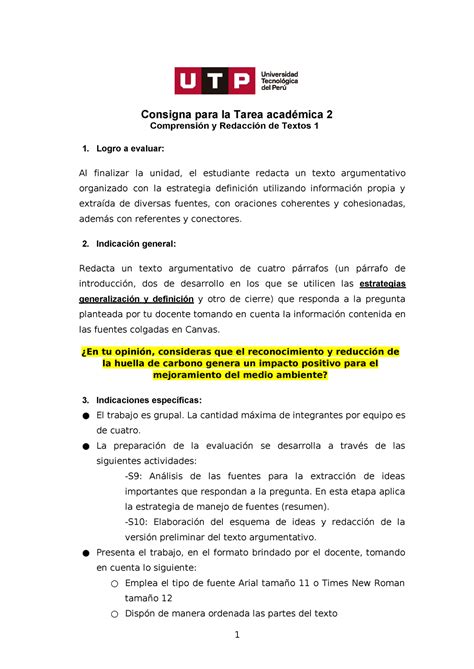 GC N01I TA2Consigna 22C2A Consigna para la Tarea académica 2