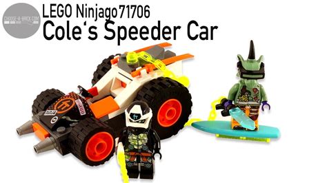 LEGO Ninjago Cole S Speeder Car Speed Build