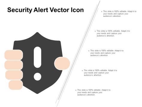 Security Alert Vector Icon Ppt PowerPoint Presentation Summary Gallery PowerPoint Templates