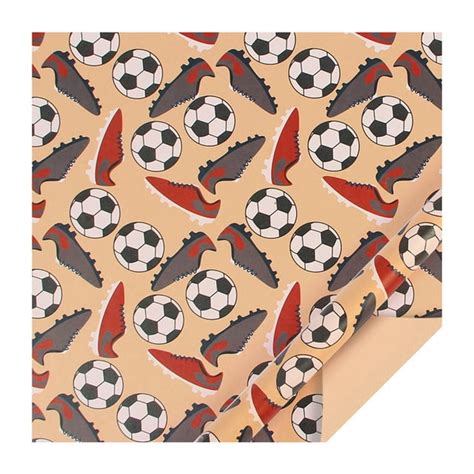 Sports T Wrapping Paper Rugby Basketball Tennis Baseball Football