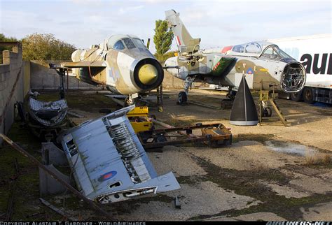 English Electric Lightning T5 Uk Air Force Aviation Photo