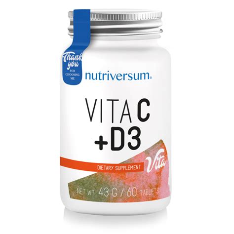 VITA - Vita C + D3 - NEW Nutriversum