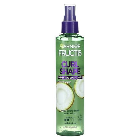 Garnier Fructis Curl Shape Defining Spray Gel 8 5 Fl Oz 250 Ml