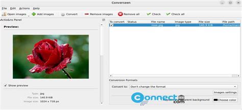 How To Install Converseen Batch Image Converter And Resizer On Ubuntu