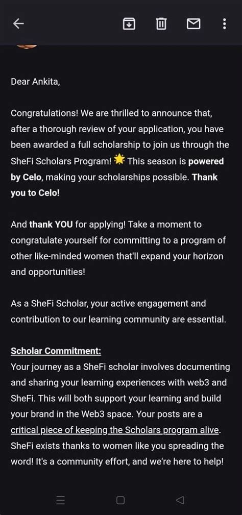 Ankita Tiwary On Linkedin Shefischolar Web3 Womenintech