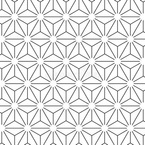 Geometric Textile Fabric Leaf Pattern Vector Illustration Stock