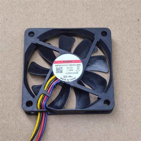 Amazon MF V Q C S Wire X X Mm V W PWM Speed Regulating Cooling Fan