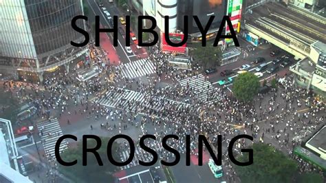 Shibuya Crossing L incrocio più trafficato del mondo YouTube