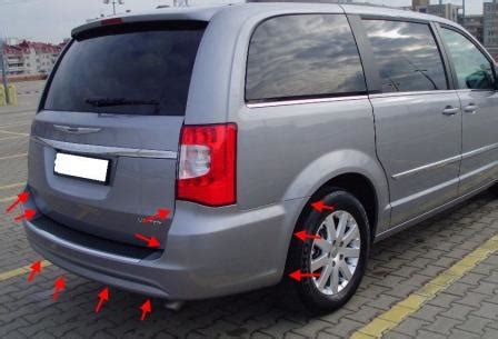 How To Remove Front And Rear Bumper Chrysler Town Country Voyager