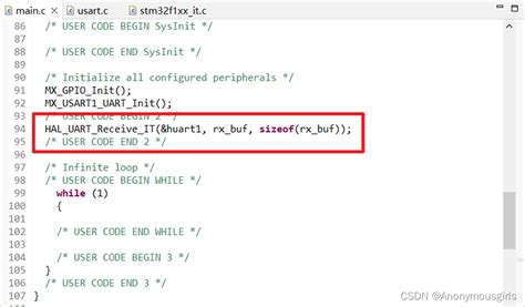 Stm32cubeide基础学习 Usart串口通信实验（中断方式）stm32cubeide怎么开启串口中断 Csdn博客