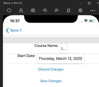 Xamarin Forms Entry Field In Stacklayout Is Cutoff In Ios But Not Android Stack Overflow