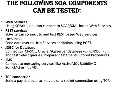 Soa Testing Tools Ppt