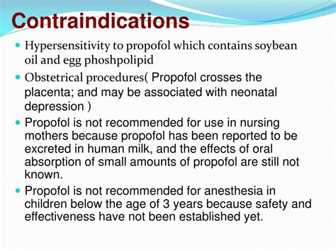 Ppt Propofol Powerpoint Presentation Free Download Id 1320662