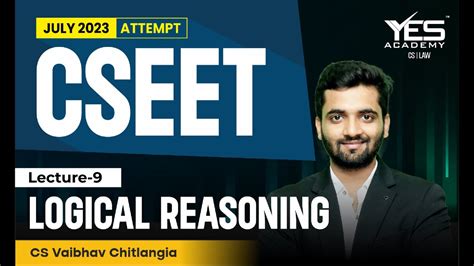 free cseet logical reasoning online classes for july 2023 lec 9